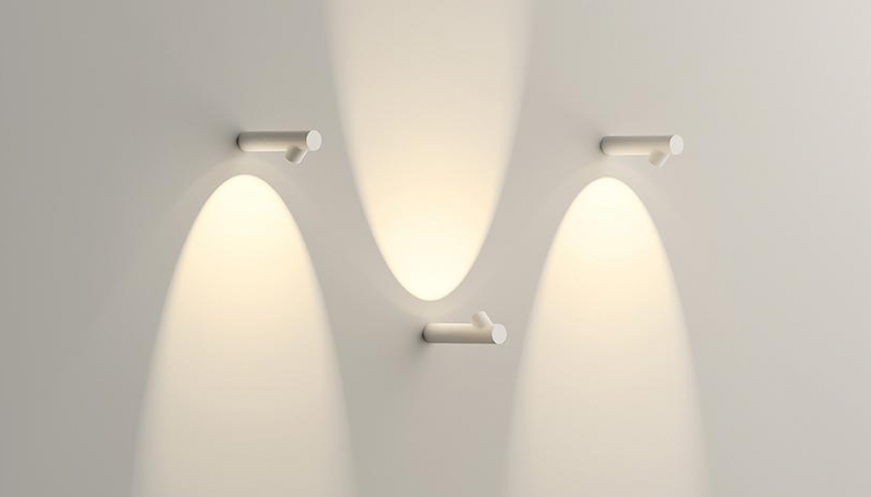 Bamboo Wall Lamp Khaki Vibia - goodform.pl